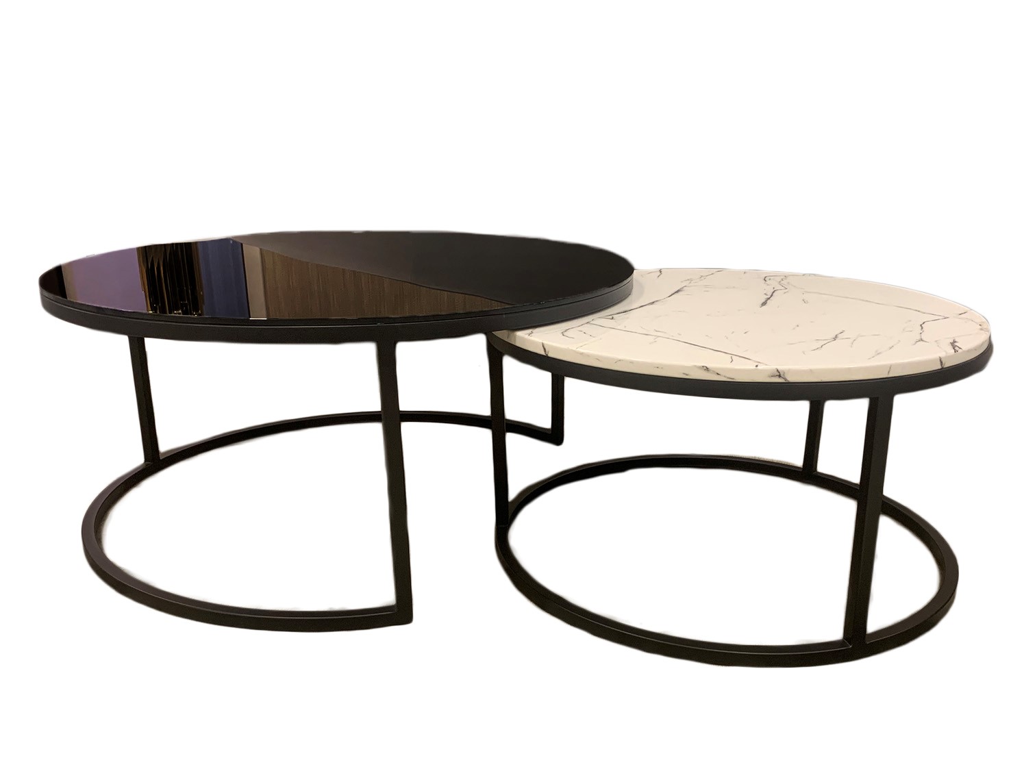 Marble and Gold Center Table - Spot Design