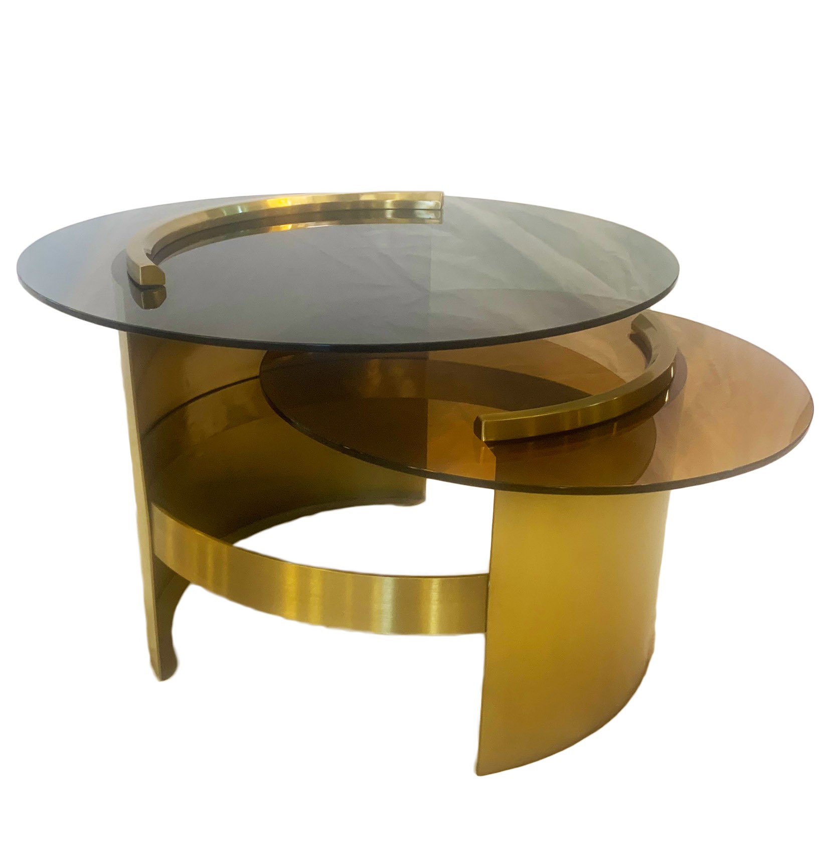 Marble and Gold Center Table - Spot Design
